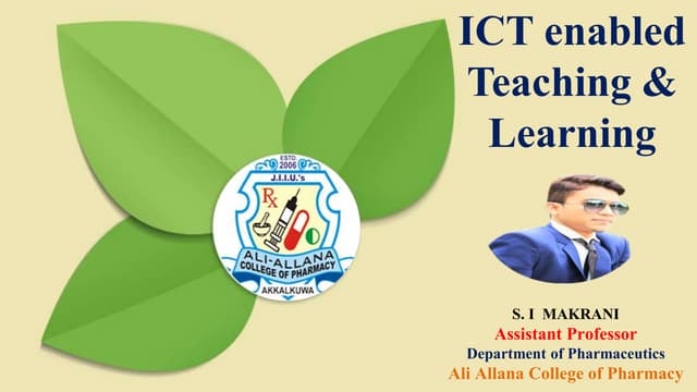 ICT and Conventional Learning Materials to Enhance Teaching Leaming.pptx