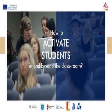 How to activate students in and beyond the classroom? | PPT
