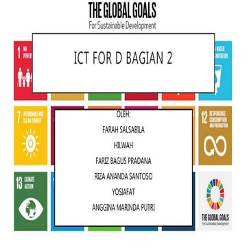 MPKT B - ICT FOR D Bagian II (SDGs) | PPTX