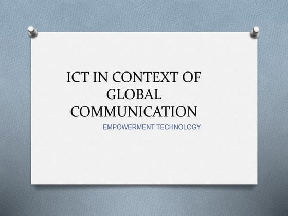 How ICT being used in engineering and architecture | PPT