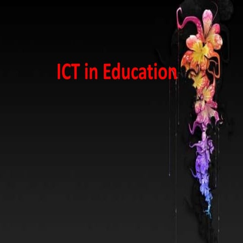 ICT in Education | PPTX