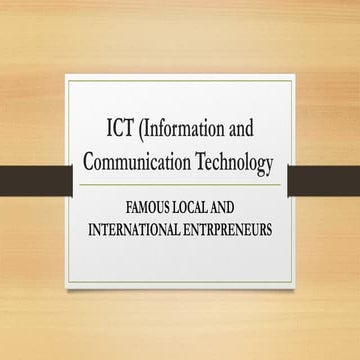 ICT (Information and Communication Technology.pptx