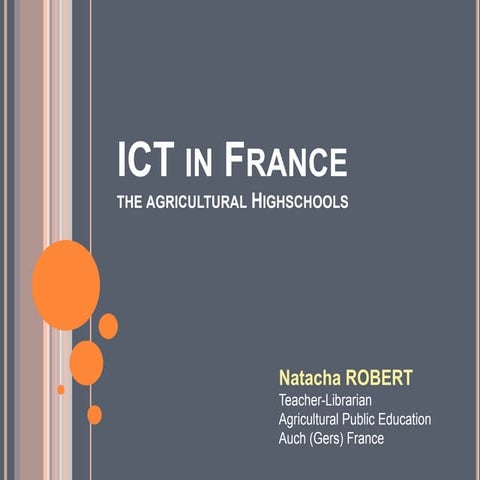 ICT in France 2011 | PPSX