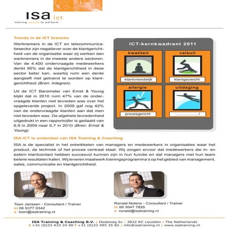 Branchebericht ICT 2011 | PDF