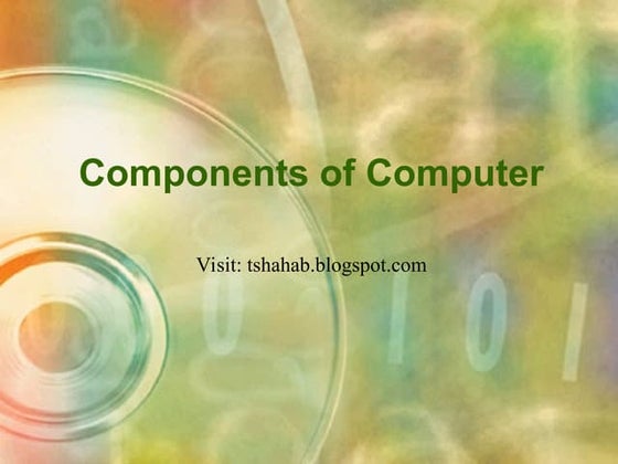 Input Devices in computers - basic knowledge | PPT