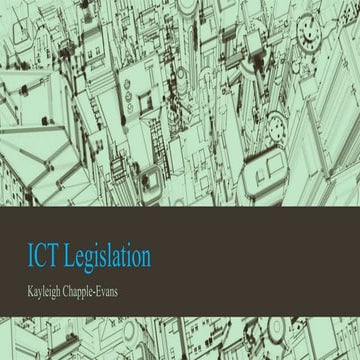 Ict Legislation | PPT