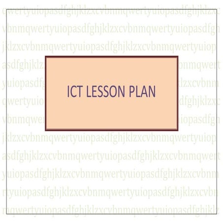 Ict lessen plan | DOCX