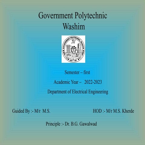 ICT Microproject.pptch when hand jsbdj n | PPT