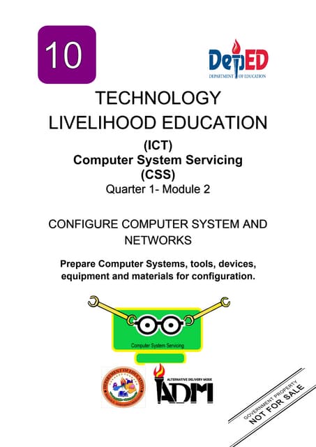 TLE ICT 10 CSS MELC (UNOFFICIAL) | PDF