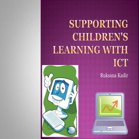 Supporting children's learning in ICT - Powerpoint | PPT