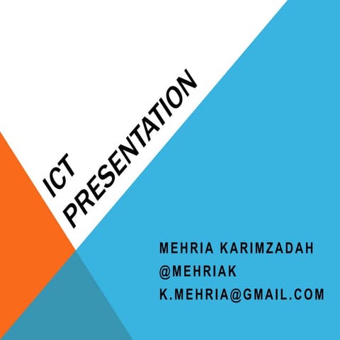 High School Talks ICT Presentation- CCICT | PPTX
