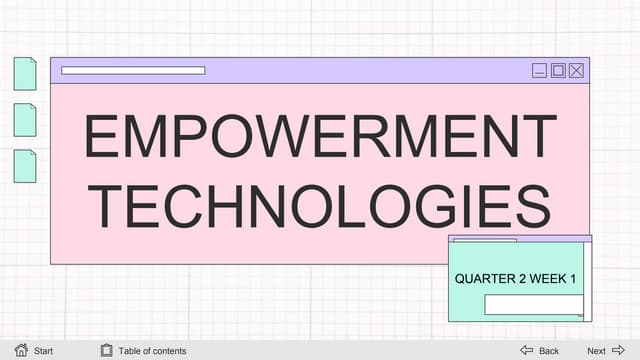MODULE 2- ICT AS A PLATFORM FOR CHANGE.pptx | Social Networking | Internet