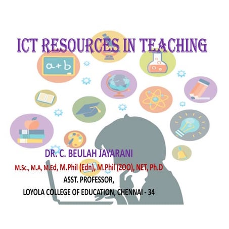 Ict resources in teaching | PDF