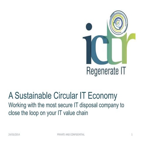 Upcycling and Recycling of IT-waste | PPTX