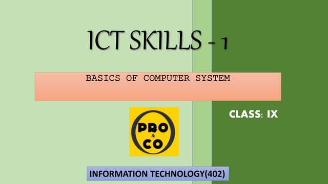 Class 10 Unit 3 ICT Skills.pdf withou any adds | PDF