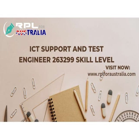 ICT Support And Test Engineer 263299 Skill Level | PPT