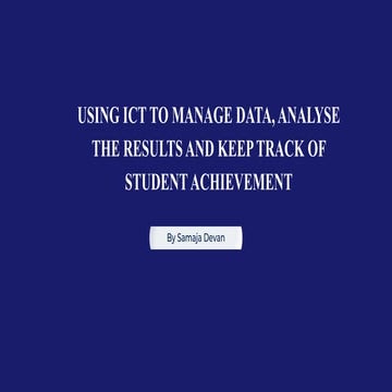 ICT to manage data of student in educational context.pptx