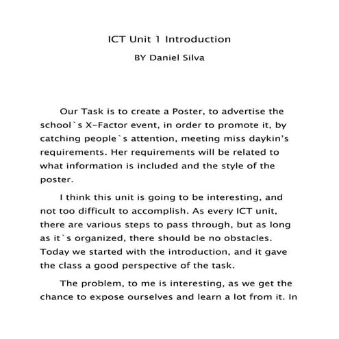 Test plan for ICT | DOCX