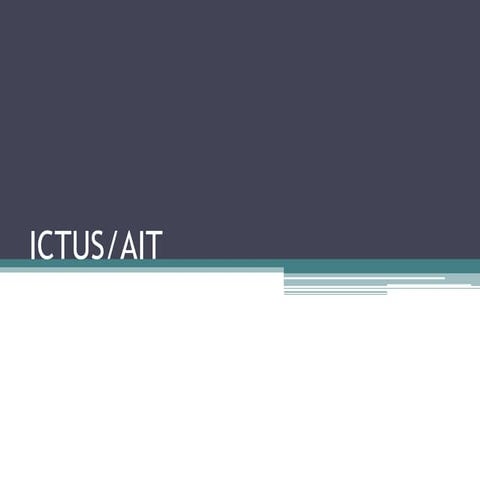 Ictus | PPTX
