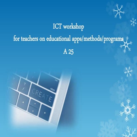 ICT workshop | PPT