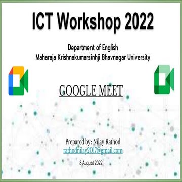 Google Meet -ICT Workshop 2022 .pptx
