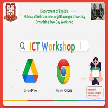 (ICT Workshop )google Drive & Chrome .pptx