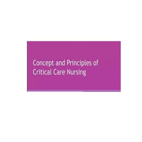 ICU NURSING.pptx critical care nursing basics | PPT