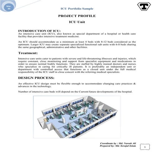ICU Portfolio Sample | PDF