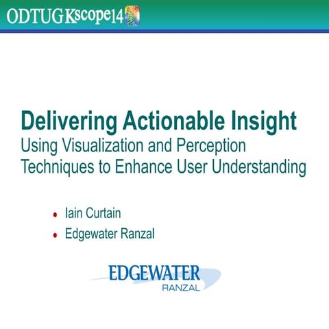 KScope 14 Delivering Actionable Insight | PDF