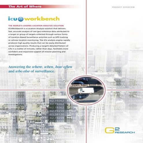 Icu workbench the art of where | PDF | Computer Software and Applications | Computing