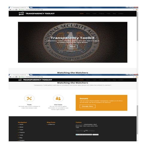 Icwatch transparency toolkit uses free software and open data to ...