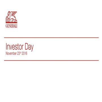 2016 Investor Day Presentation | PDF