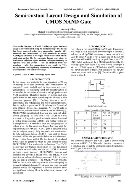 Optimized Layout Design of Priority Encoder using 65nm Technology | PDF | Computer Software and ...