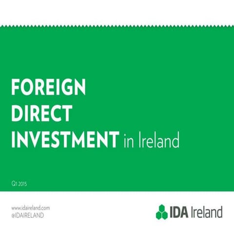 FDI In Ireland - Presentation | PPT