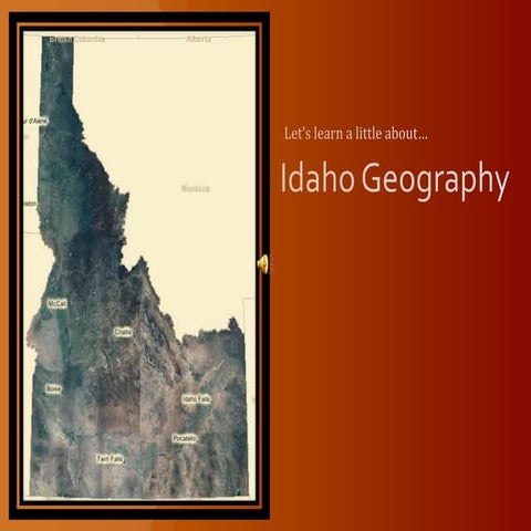 Idaho geography -_natural_landforms | PPTX