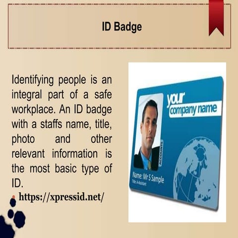 Id badge | PPTX
