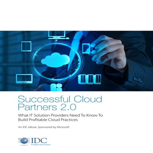 Idc successful cloud partners e book | PDF