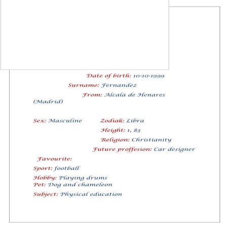 Id cards from spain | PDF