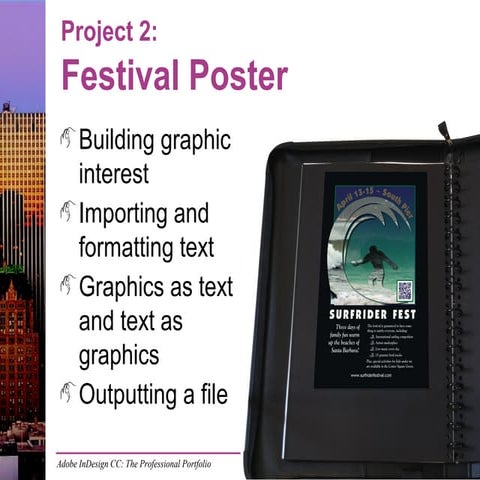InDesign Project 2 Festival Poster | PPT