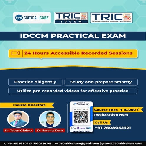 IDCCM Practical Exam Preparation 2024 Online | PDF