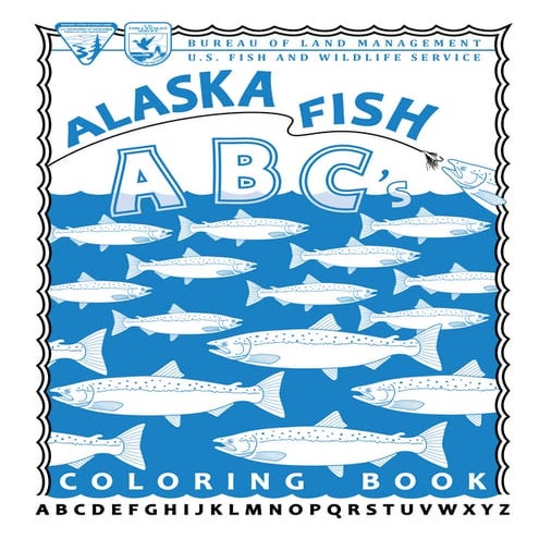 Alaska Fish ABC's Coloring Book | PDF