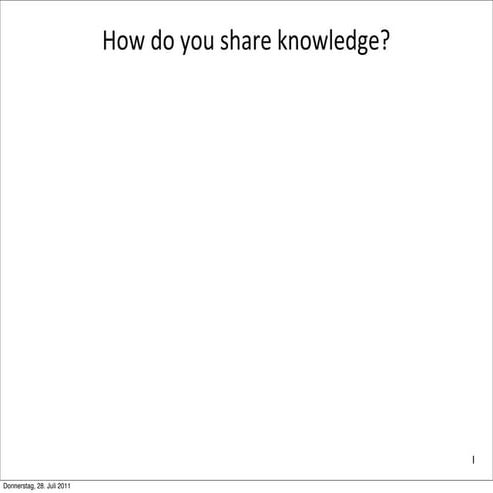 IDE 2.0 & Research at Eclipse - ECOOP 2011 | PPT