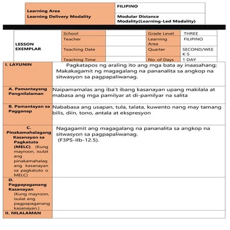 IDEA-EXEMPLAR FILIPINO 3 Q2 W5.docx