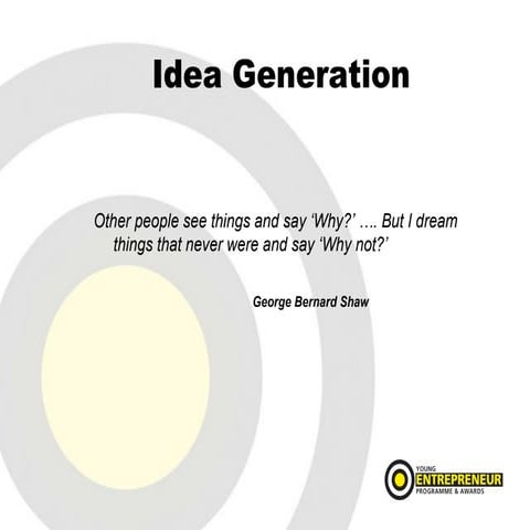 Idea generation (1) | PPT