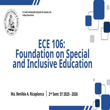 Inclusive ed act of IDEA and education for handicapped children | PPTX