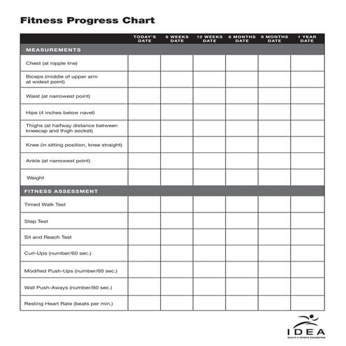 Exercise Progress Log | PDF