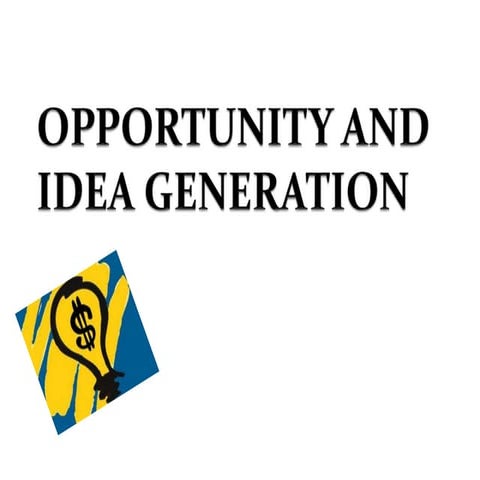 Idea generation ppt amity university madhtya pradesh.pptx