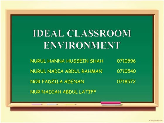Ideal classroom | PPT