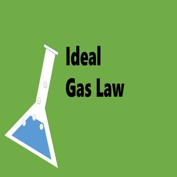 Ideal Gas Law | PPTX