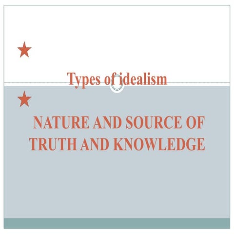 Idealism | PPT